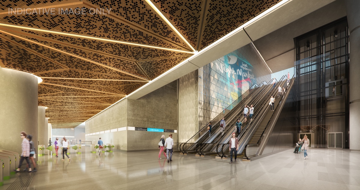 Designs of Melbourne's Metro Tunnel stations unveiled | Architecture Now